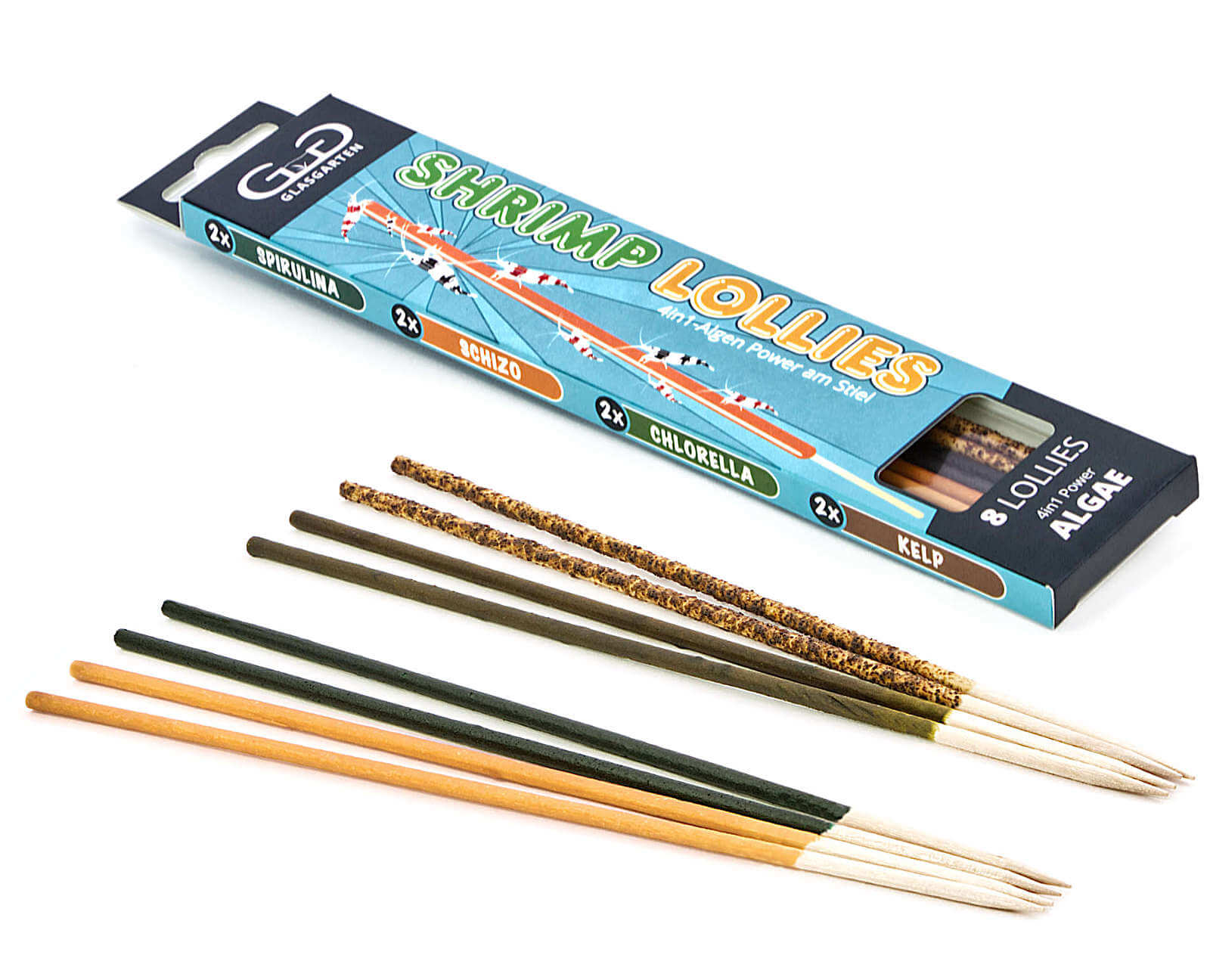 Shrimp Lollies - Aquarium shrimp feeding fun | GlasGarten
