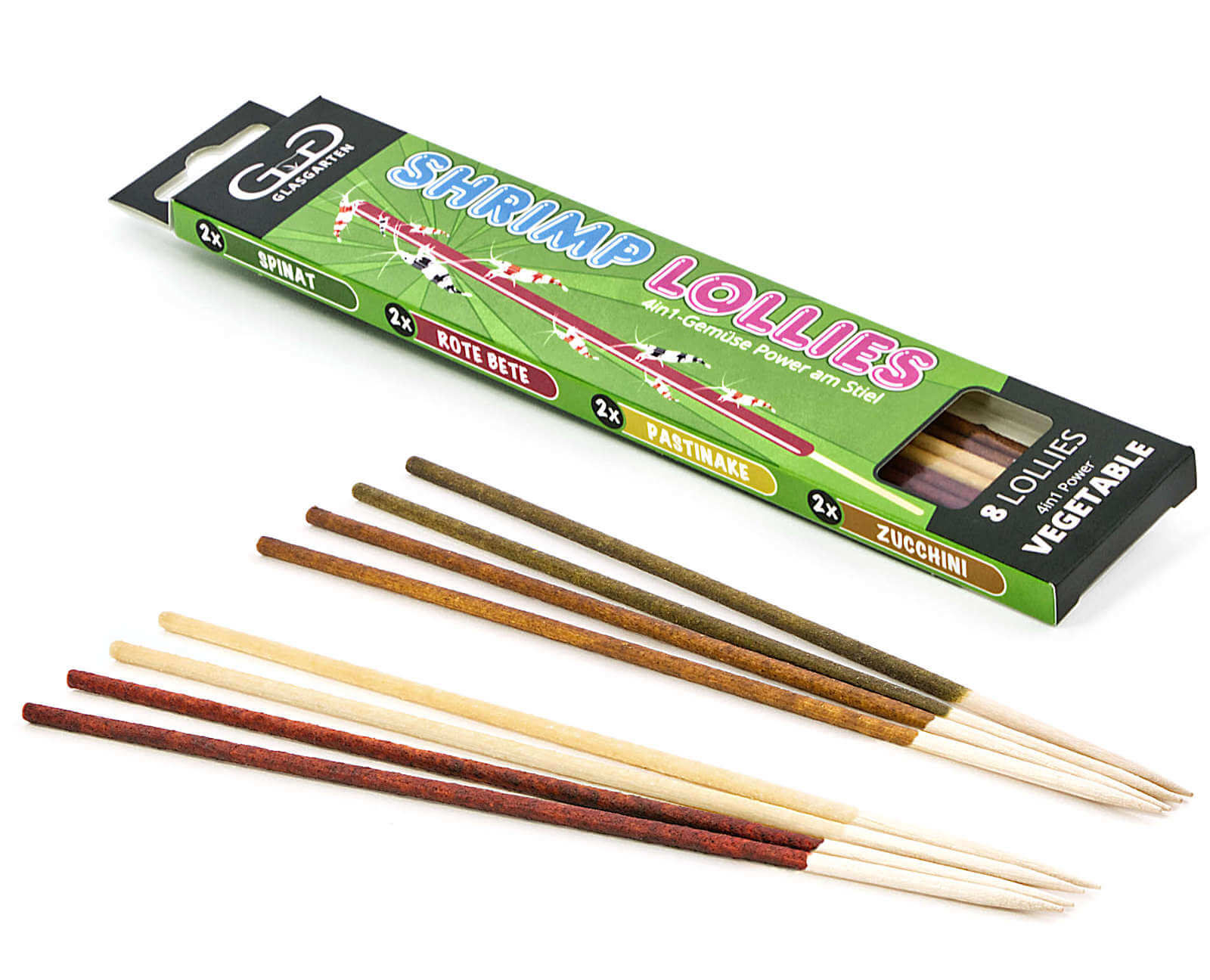 Shrimp Lollies - Aquarium shrimp feeding fun | GlasGarten